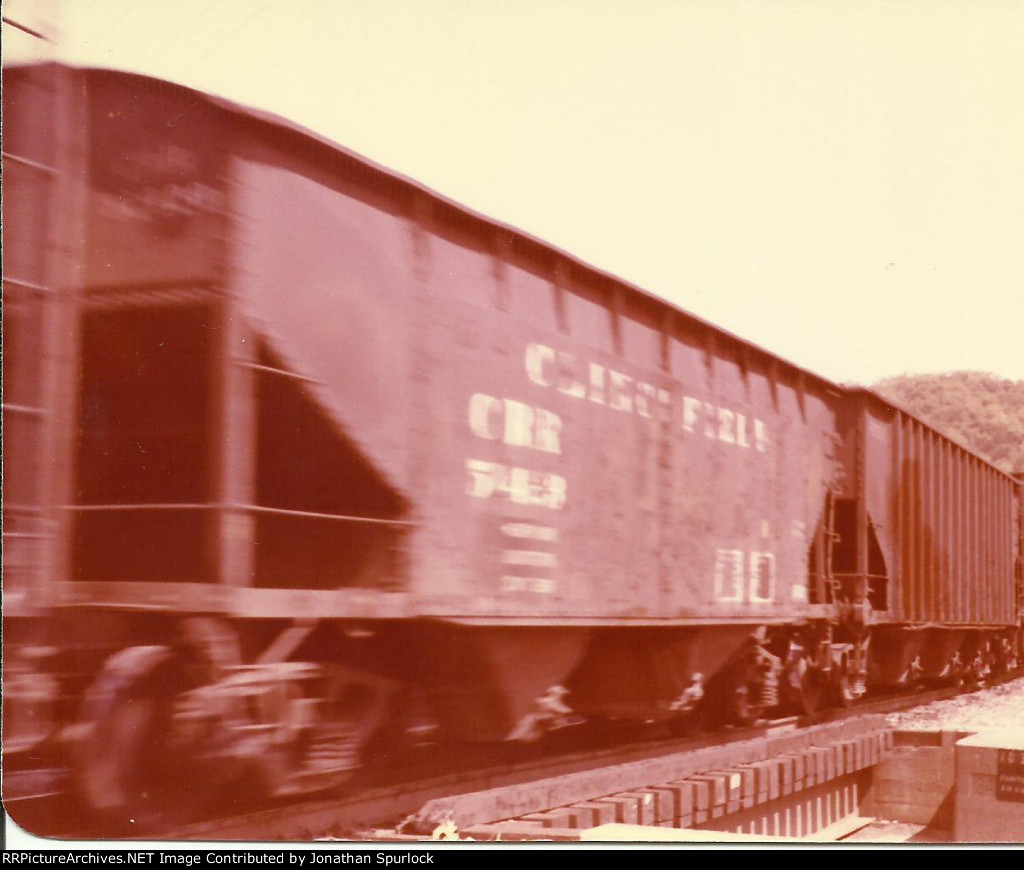 Unknown Clinchfield RR hopper car